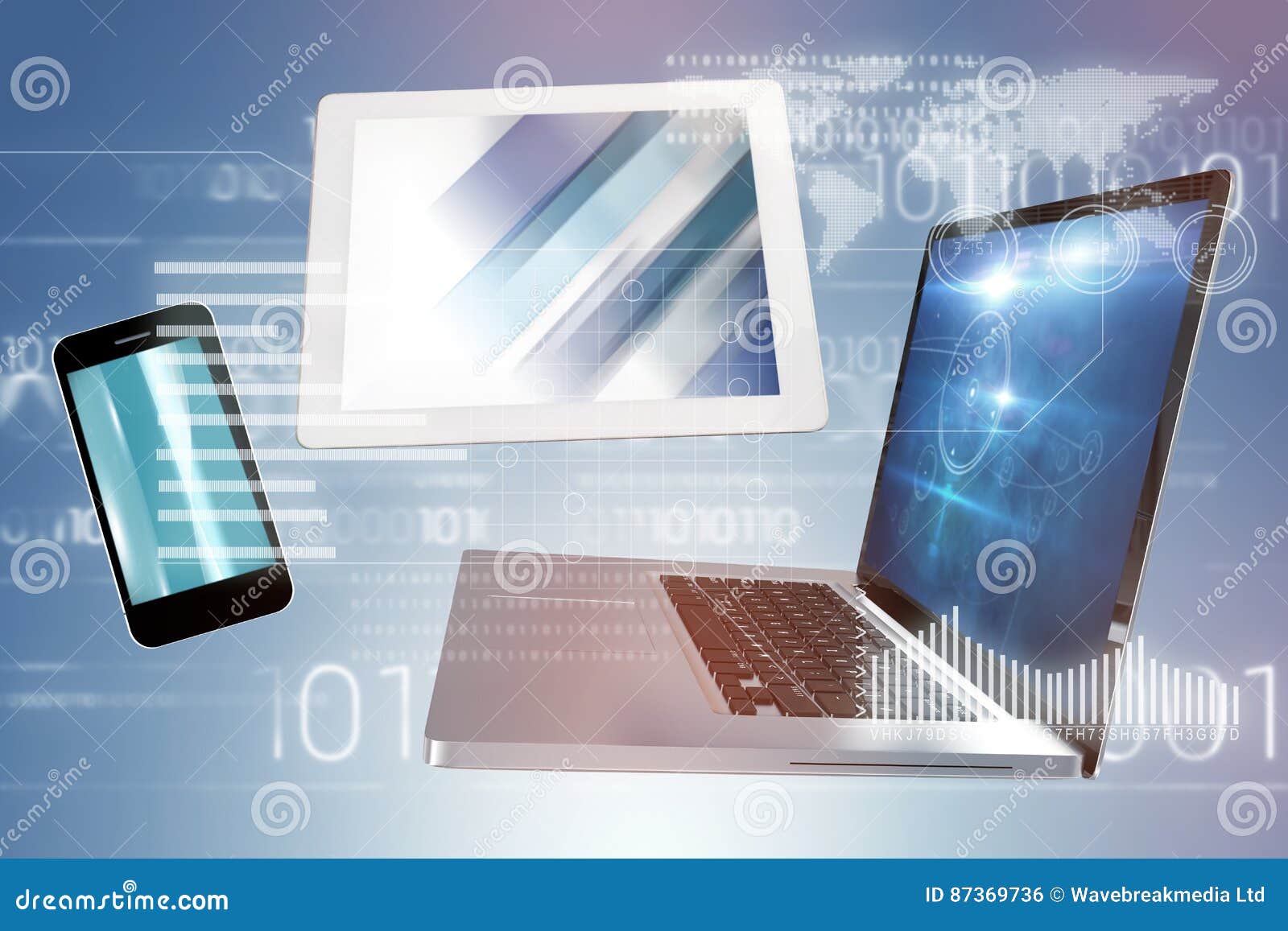 Composite Image of Graphical Interface by Binary Coding Over Grey ...