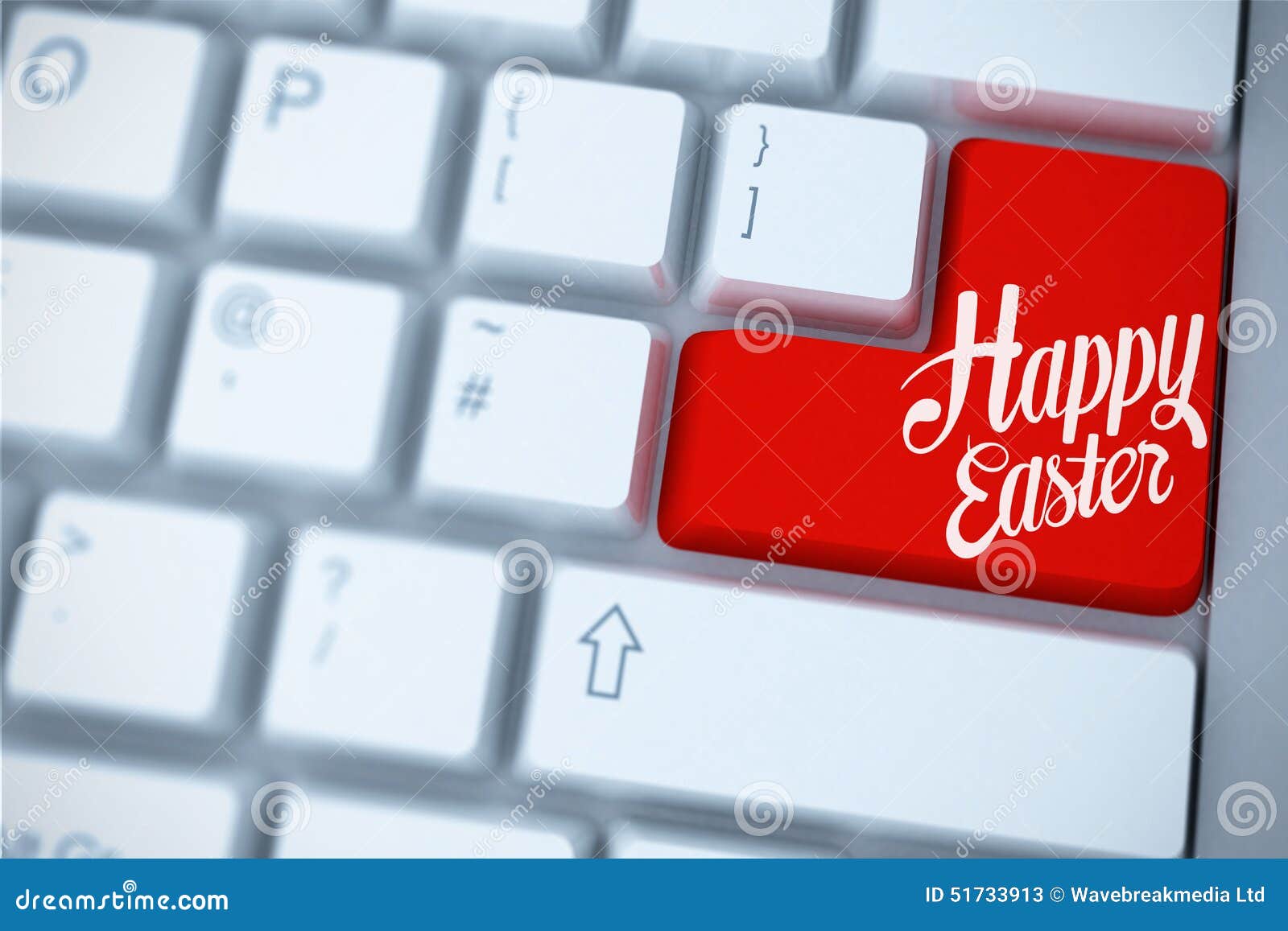 A Composite Image of Happy Easter Stock Illustration - Illustration of ...