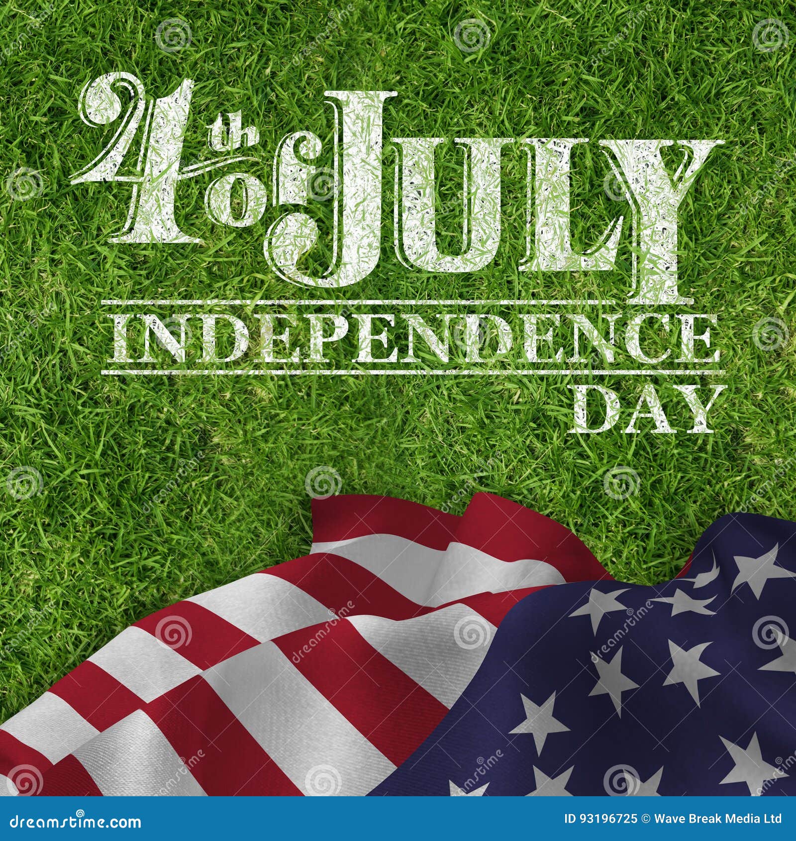 Composite Image of Independence Day Graphic Stock Image - Image of view ...