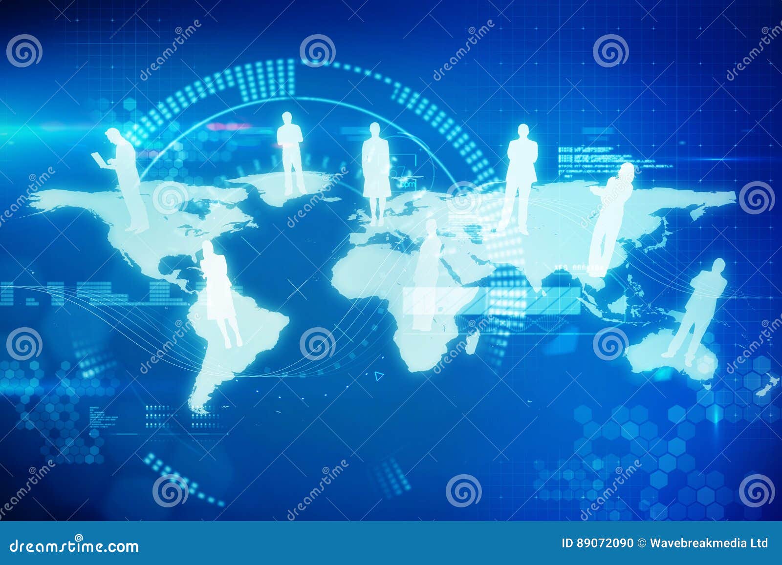 Composite Image of International Community 3d Stock Illustration ...