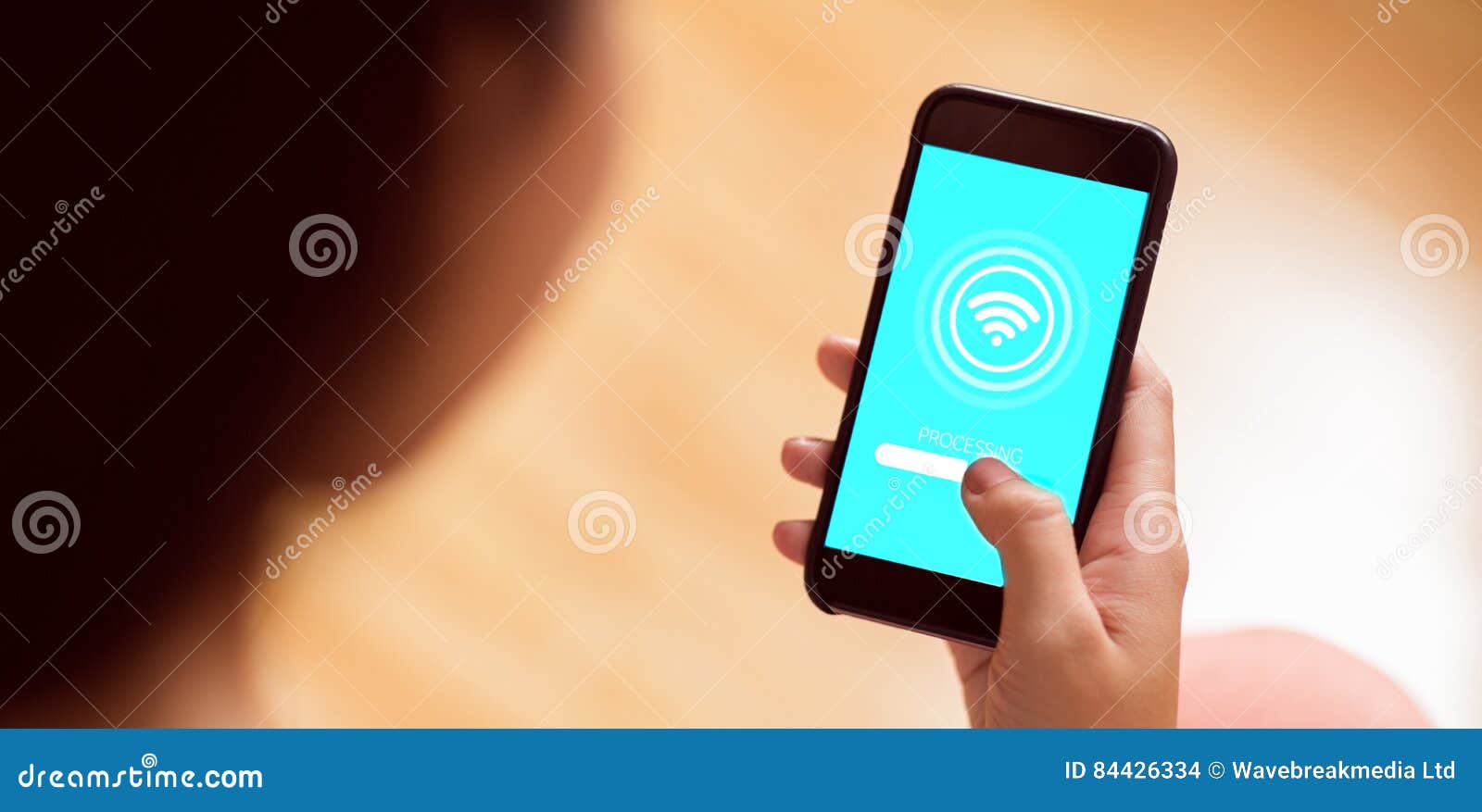 Composite Image of Loading Screen Stock Photo - Image of analysis ...