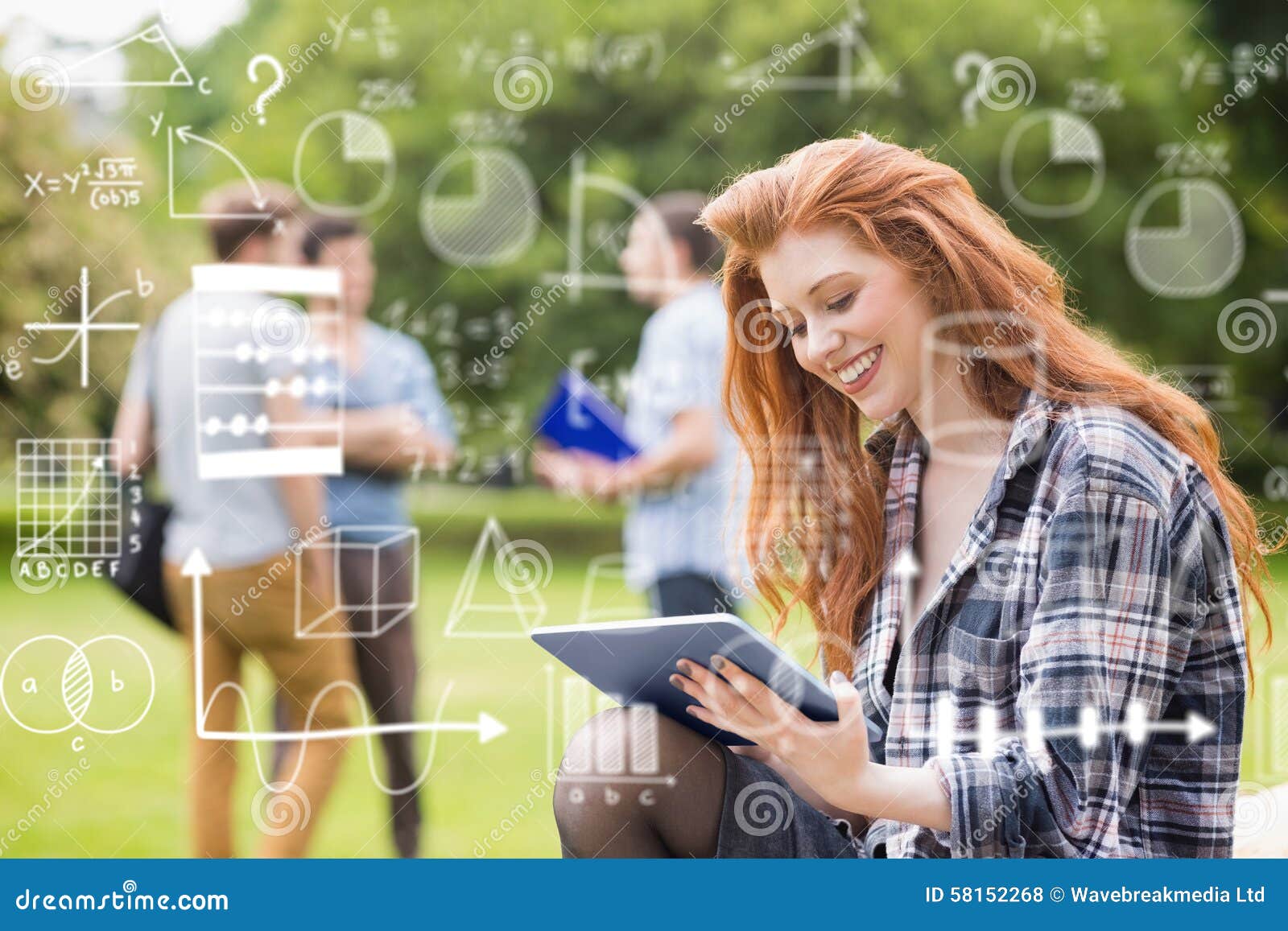 Composite image of maths stock photo. Image of adult - 58152268