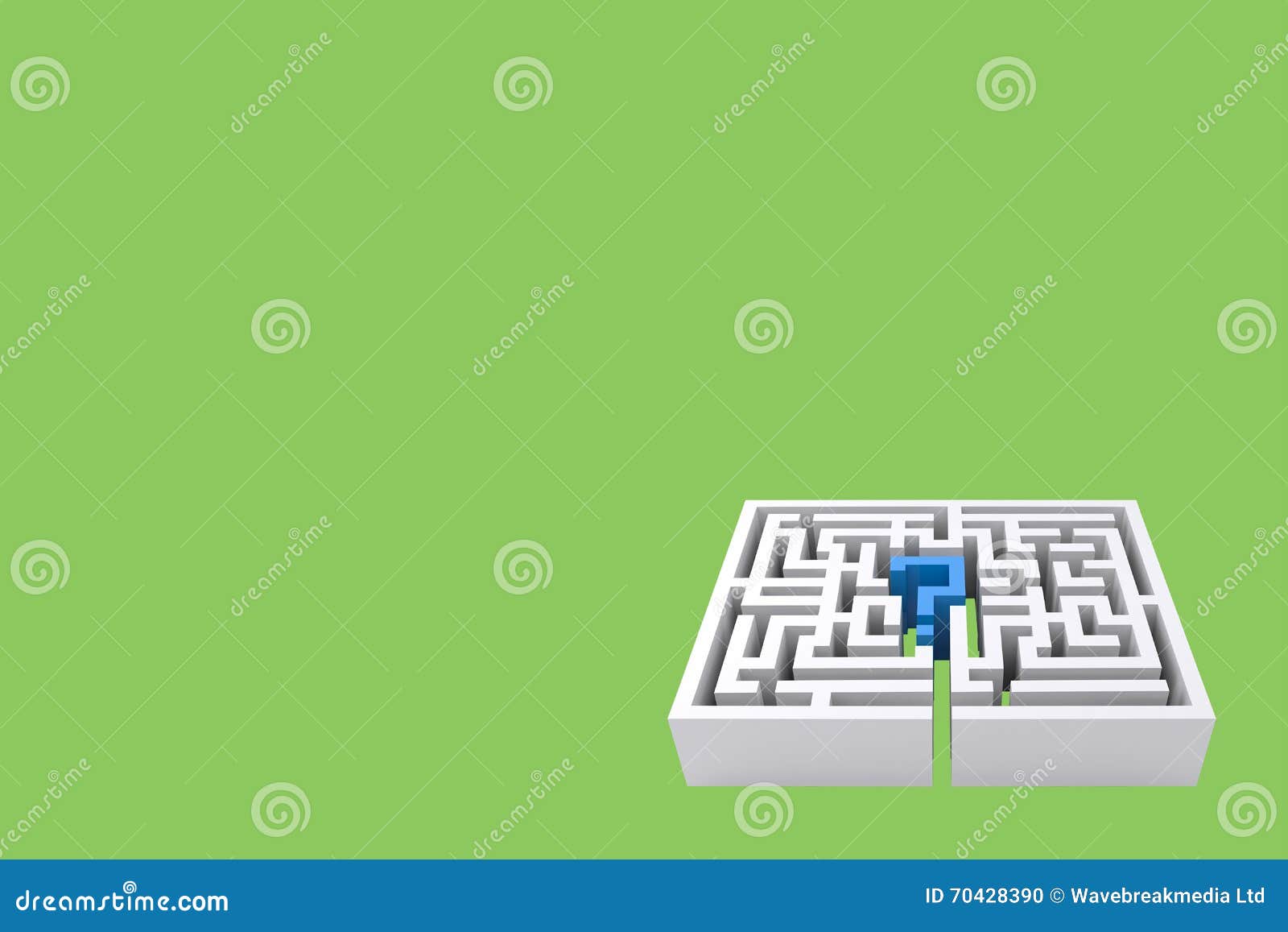 Maze Question Mark Royalty-Free Stock Photography | CartoonDealer.com ...