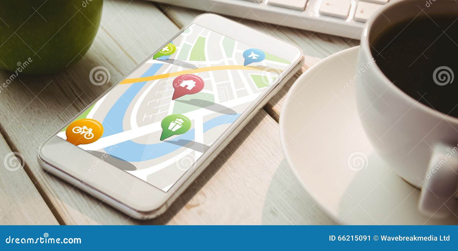 Composite Image of Navigation Pointers with Various Representations on ...