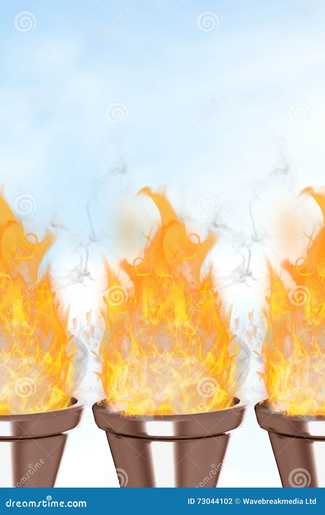 Olympic Fire Vector Logo. Olympic Fire Emblem. Olympic Fire ...