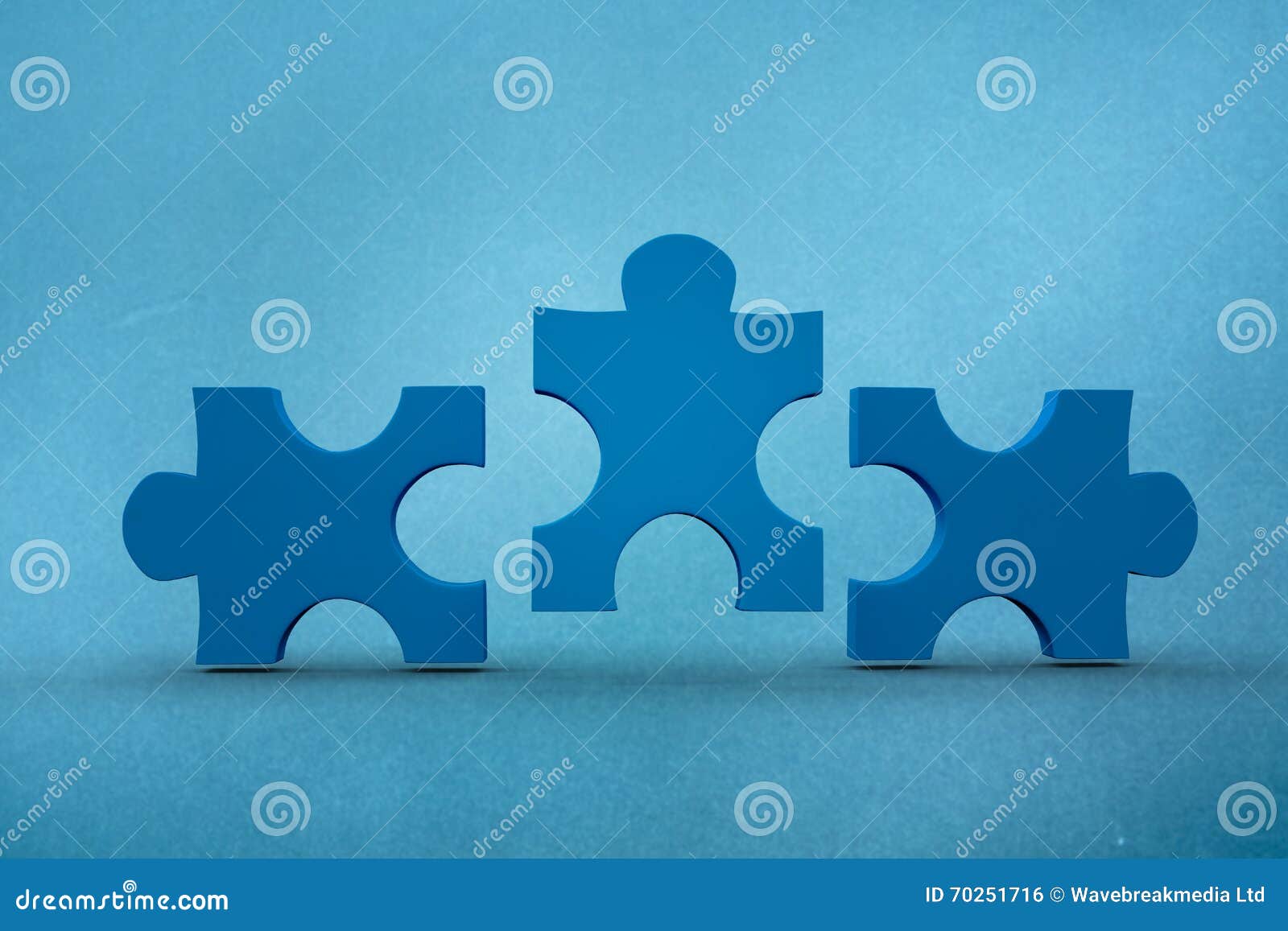 Composite Image of Pieces of Jigsaw Puzzle Stock Illustration ...