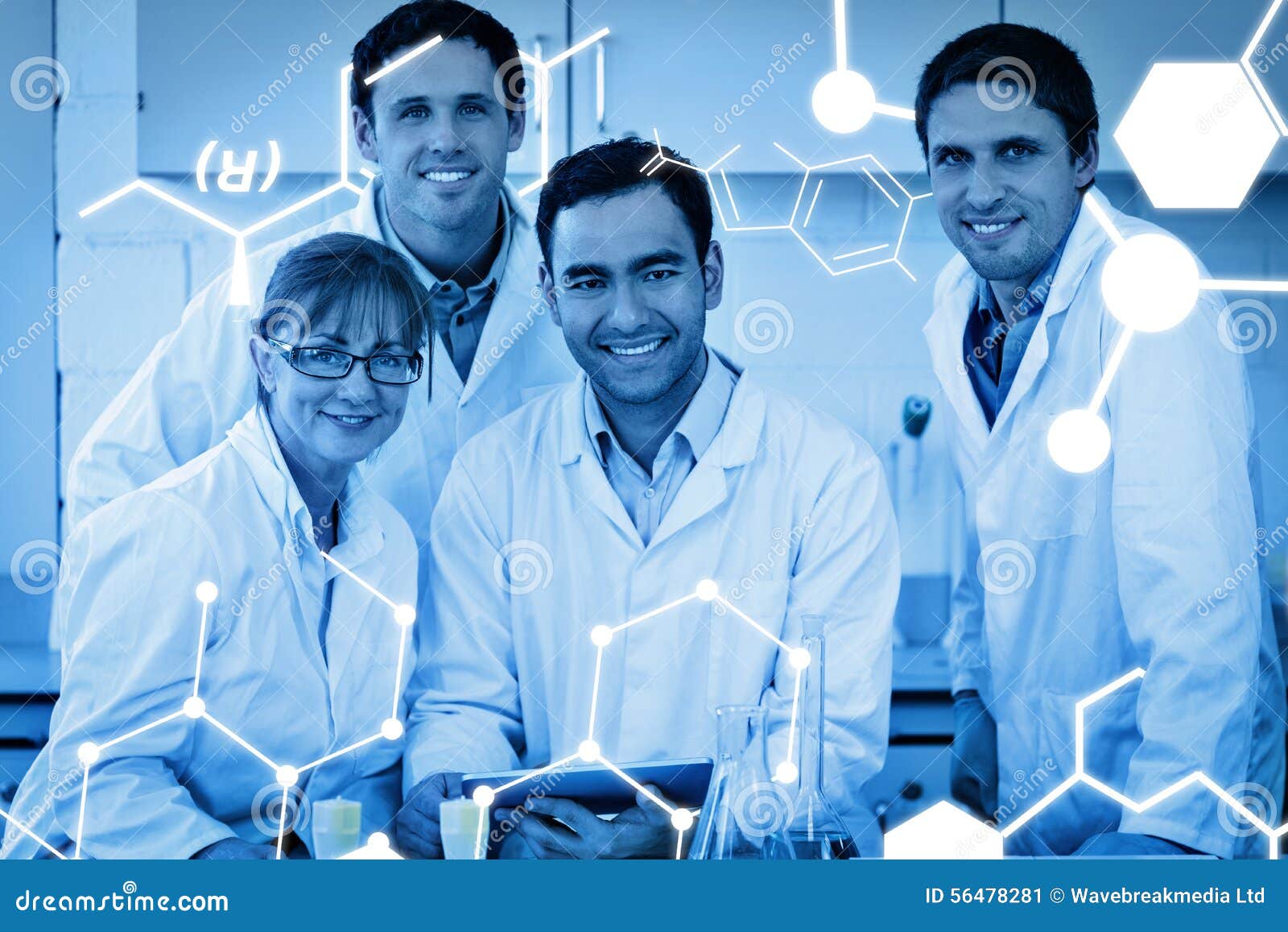 Composite Image of Science Graphic Stock Image - Image of expertise ...