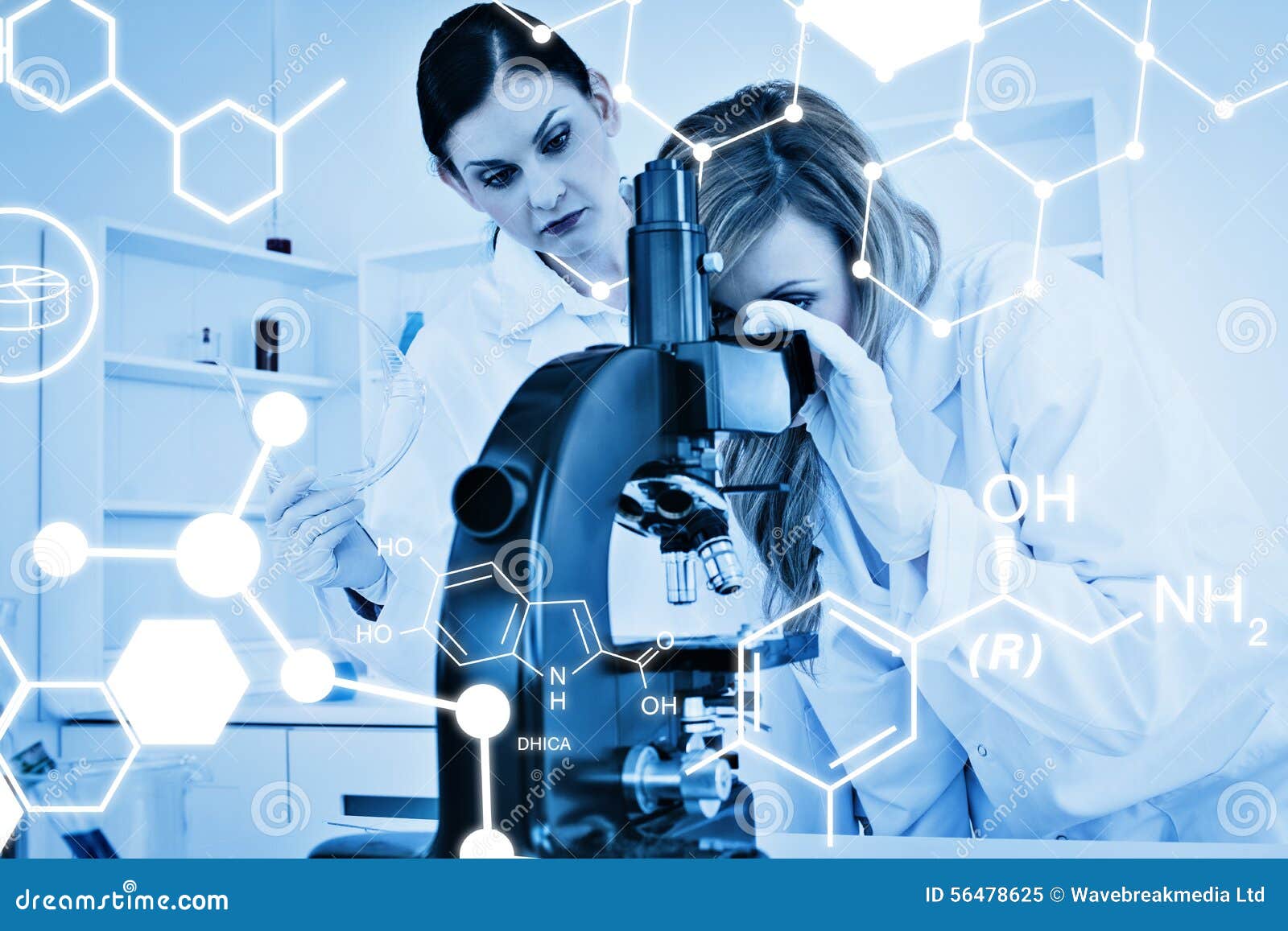Composite Image of Science Graphic Stock Image - Image of laboratory ...