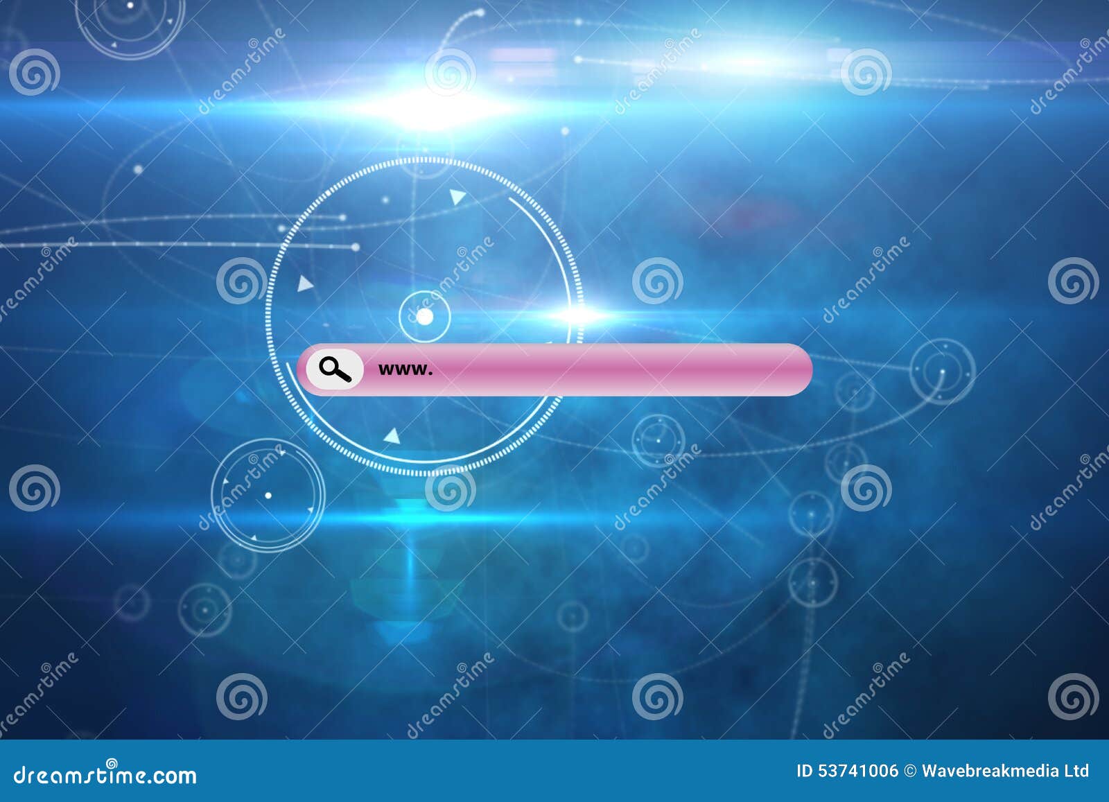 Composite Image of Search Engine Stock Illustration - Illustration of ...