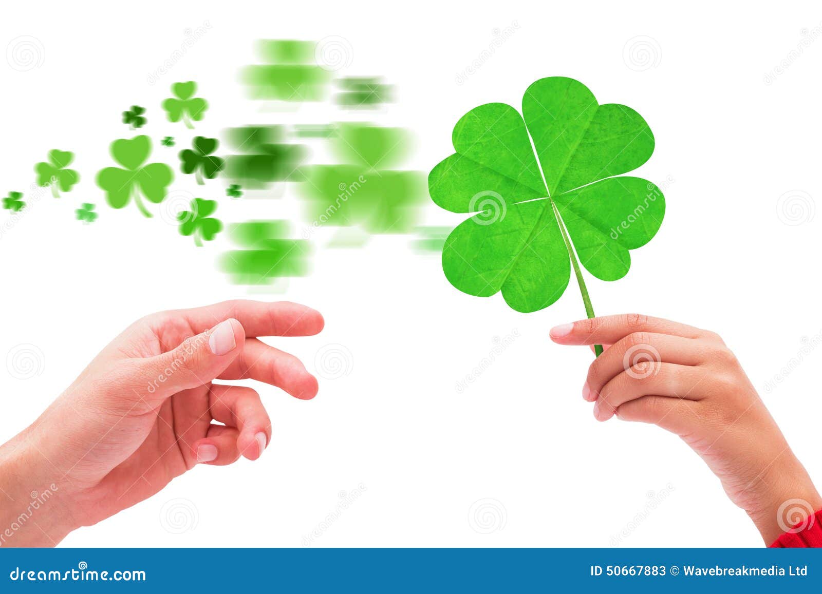 Composite Image of Shamrock Images Stock Image - Image of lifted ...