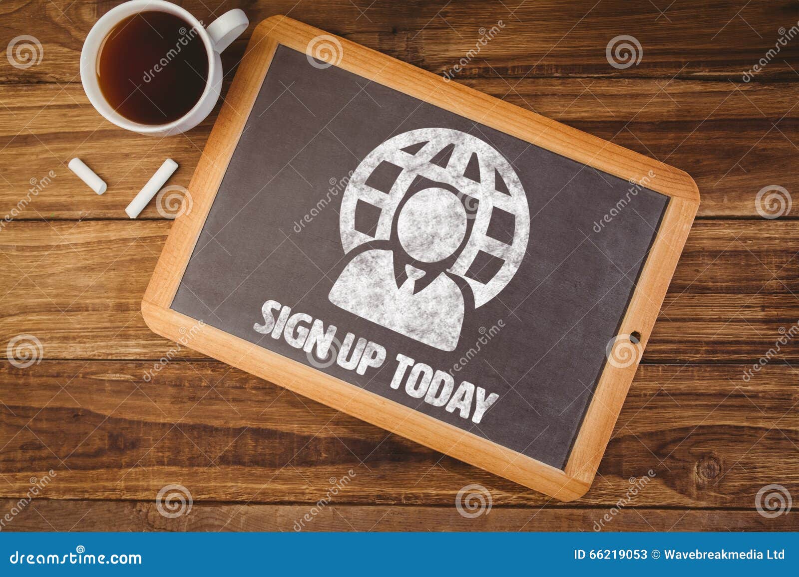 Composite Image of Sign Up Today Stock Illustration - Illustration of ...