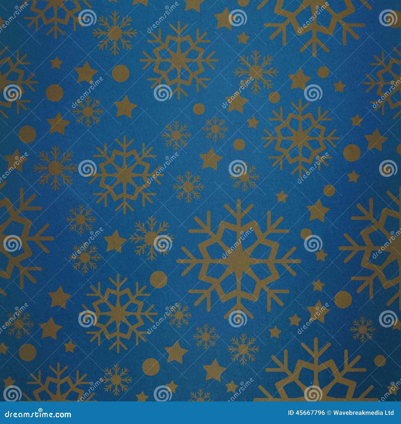 Composite Image of Snowflake Pattern Stock Illustration - Illustration ...