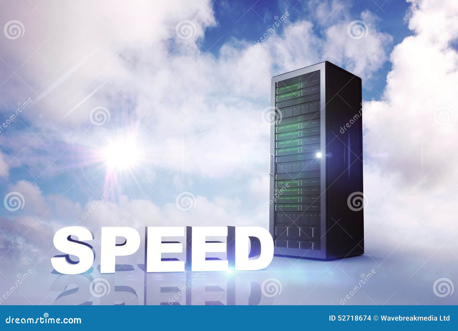 Composite image of speed stock illustration. Illustration of system ...