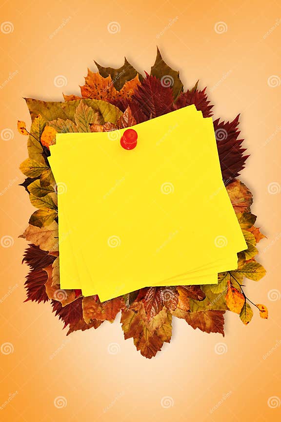 Composite Image of Sticky Note with Red Pushpin Stock Photo - Image of ...