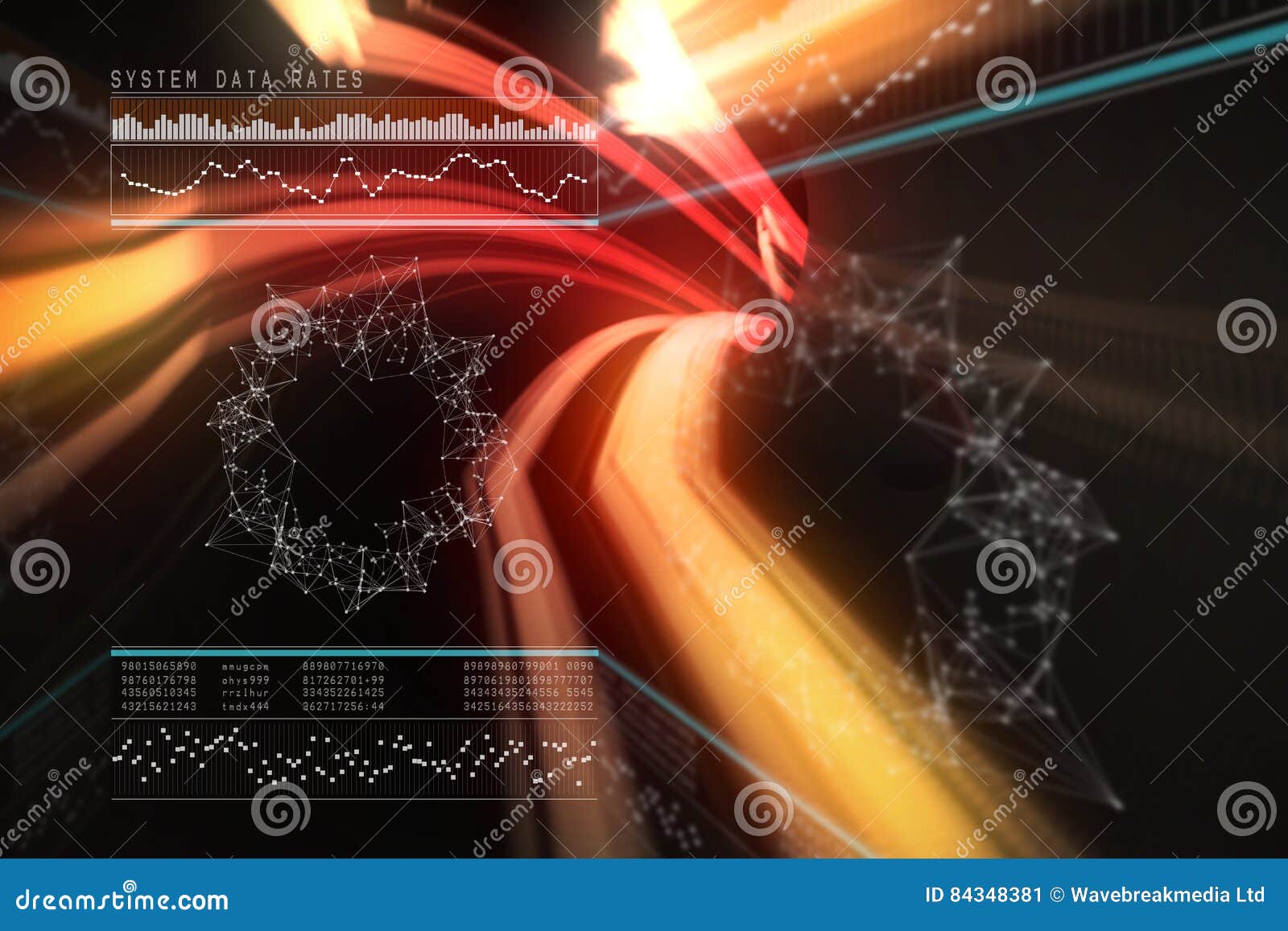 Composite Image of System Data Rates with Graphical Representation 3d ... Composite Image of System Data Rates with Graphical Representation 3d ...