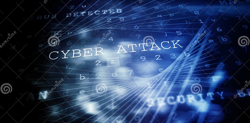 Composite Image of Virus Background Stock Illustration - Illustration ...