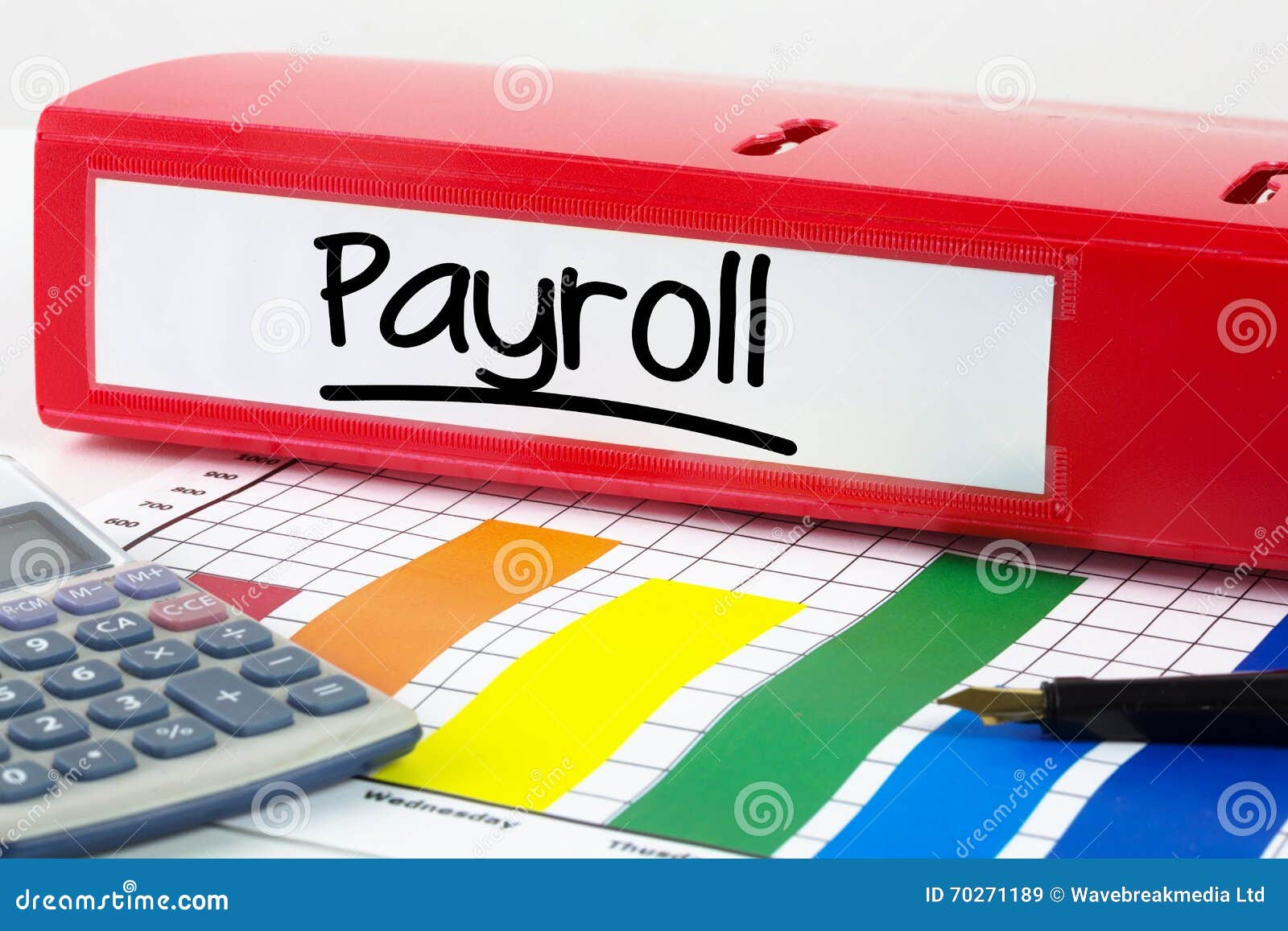 Composite Image of Word Payroll Underlined Stock Image - Image of ...