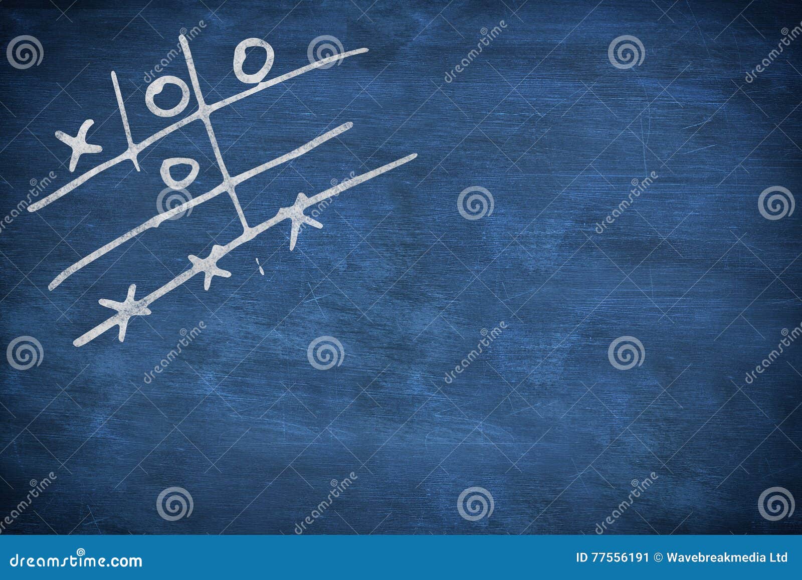 Composite Image of Xs and Os Game Stock Illustration - Illustration of ...