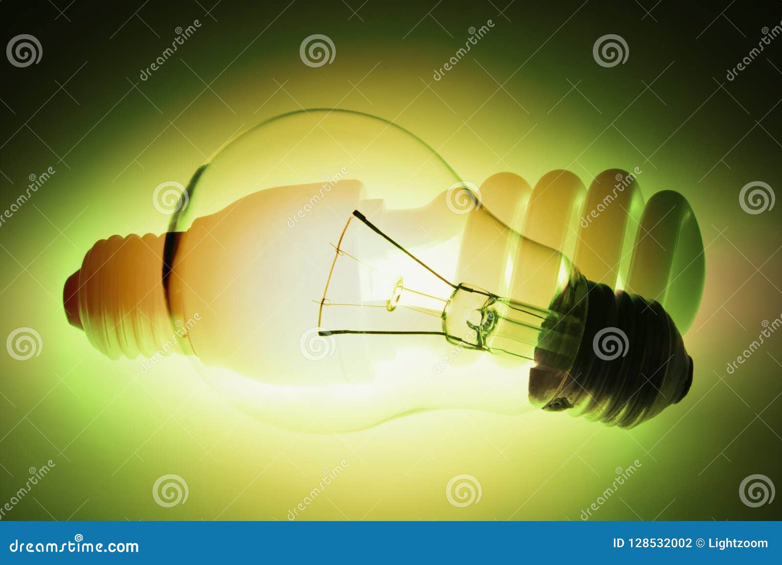 Composite of Light Bulbs stock photo. Image of illumination - 128532002