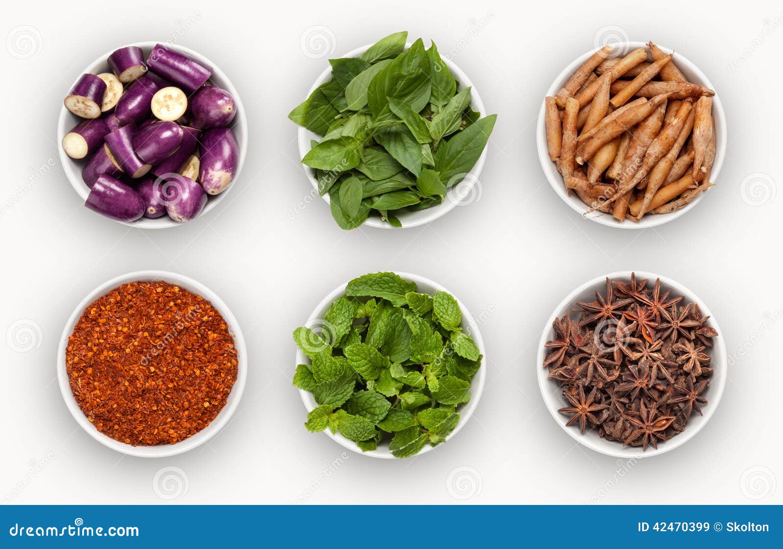 Composite with Many Different Varieties of Ingredients Stock Image ...
