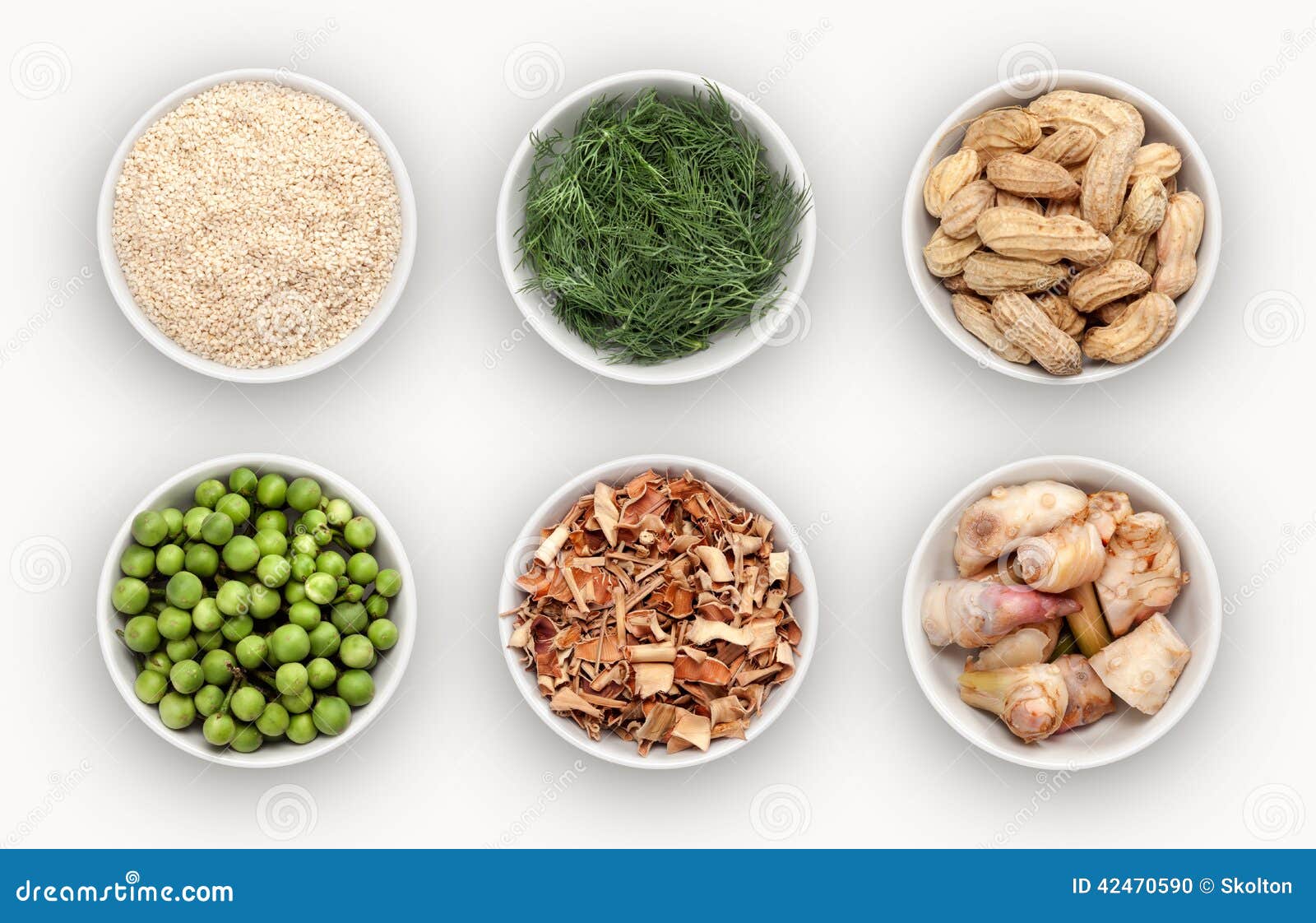 Composite with Many Different Varieties of Ingredients Stock Photo ...
