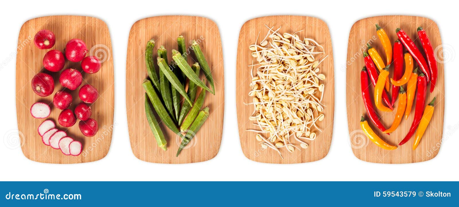 Composite with Many Different Varieties of Ingredients Stock Image ...