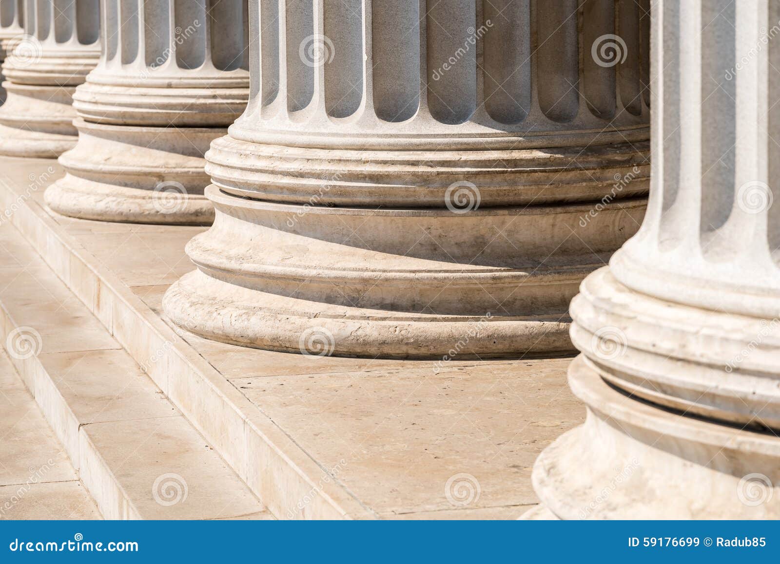 Composite Order Of Greek Style Columns Stock Image | CartoonDealer.com ...