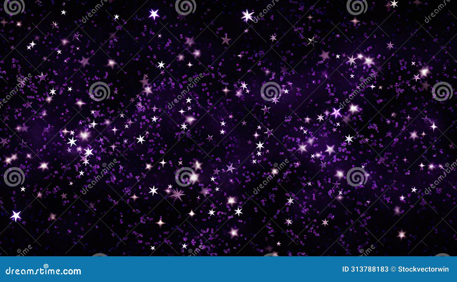 Composite Purple Star Background Stock Illustration - Illustration of ...
