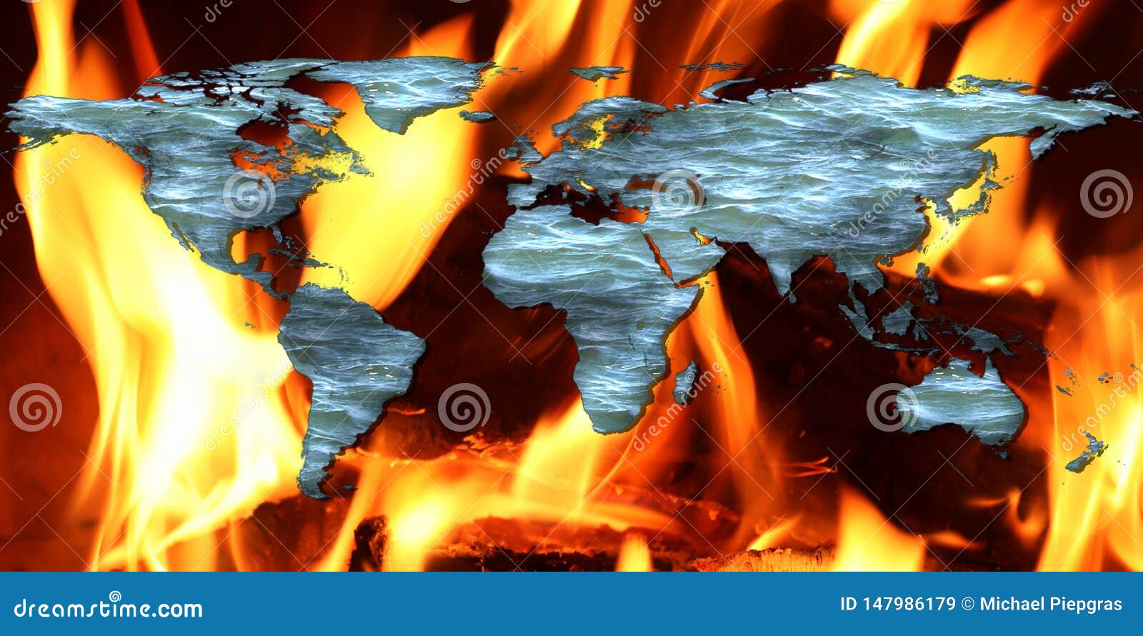 Composite World Map Royalty-Free Stock Photo | CartoonDealer.com #308064087