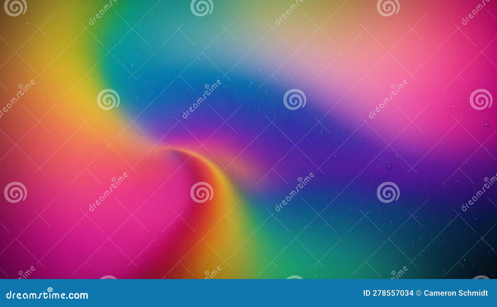 A Composition of an Awe - Inspiring Image of a Rainbow - Colored Swirl ...