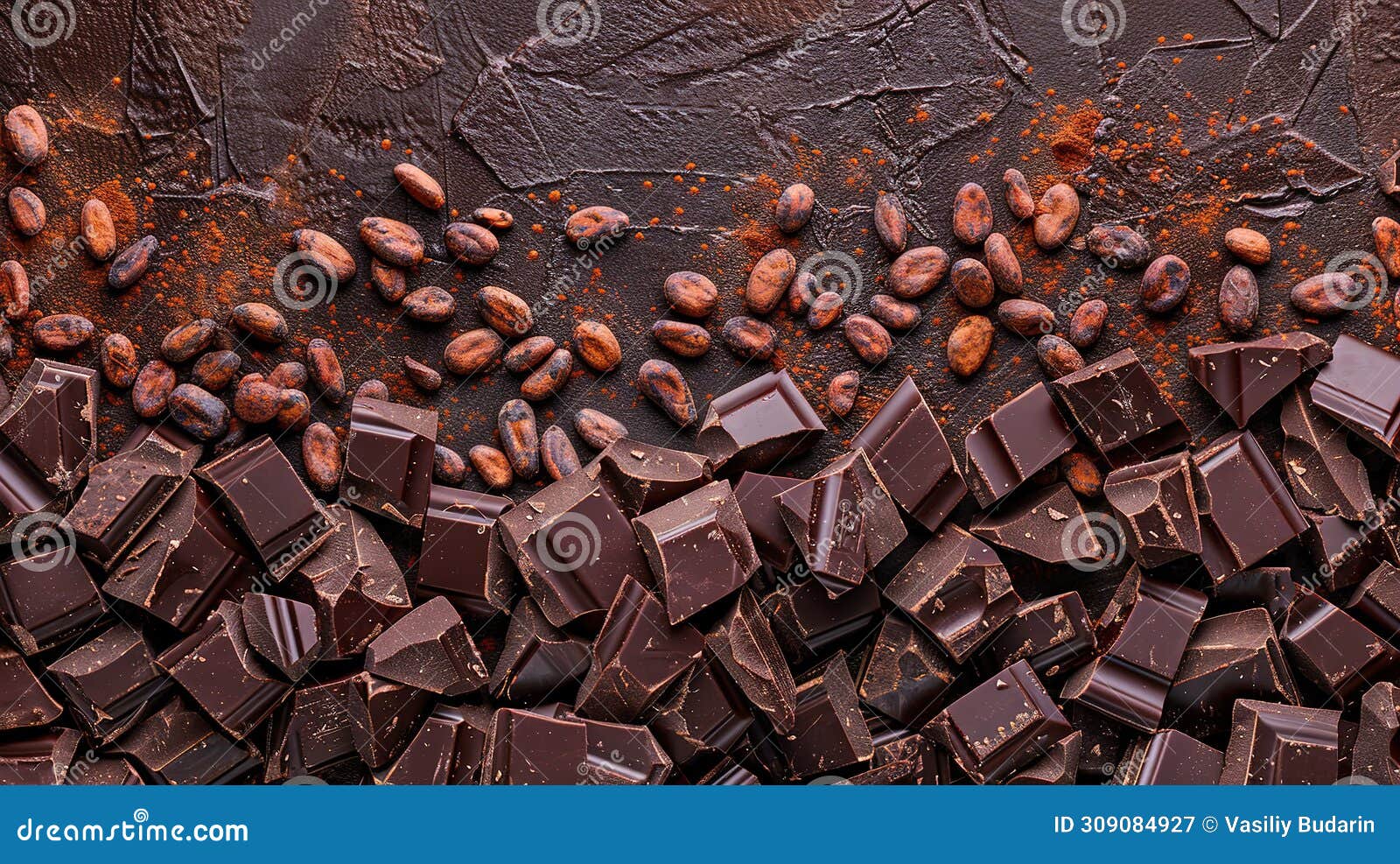 Composition of Bars and Pieces of Different Milk and Dark Chocolate ...
