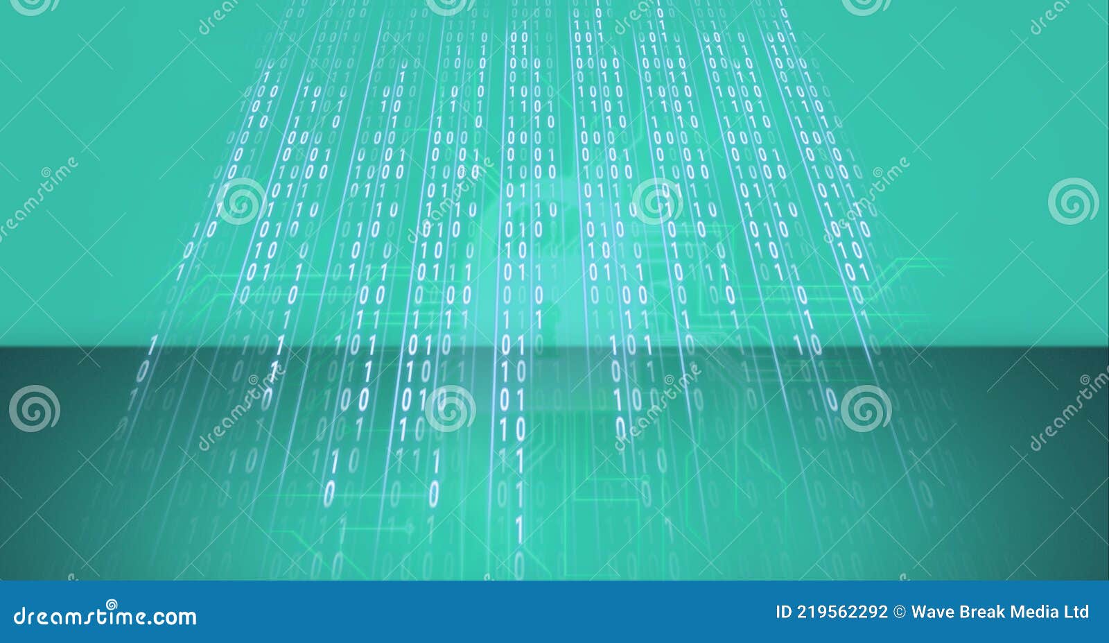 Composition Of Binary Coding Processing Over Computer Circuit Board 4223