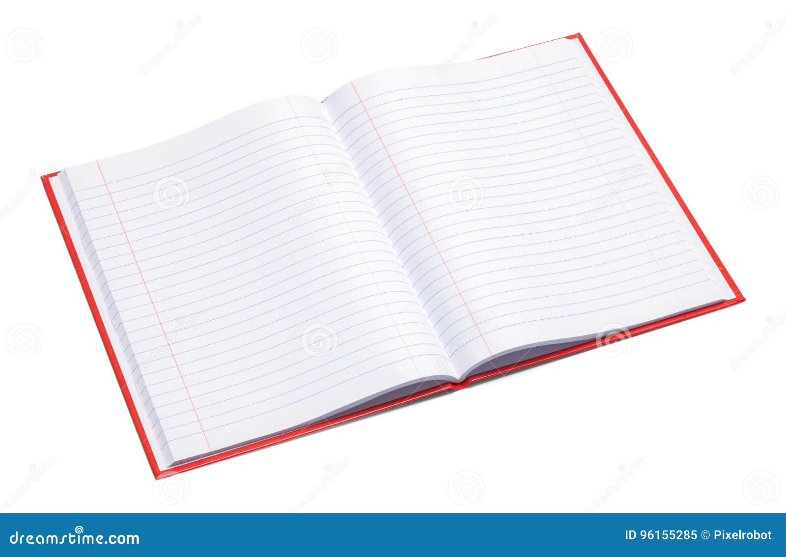 Composition Book Open stock image. Image of handbook - 96155285
