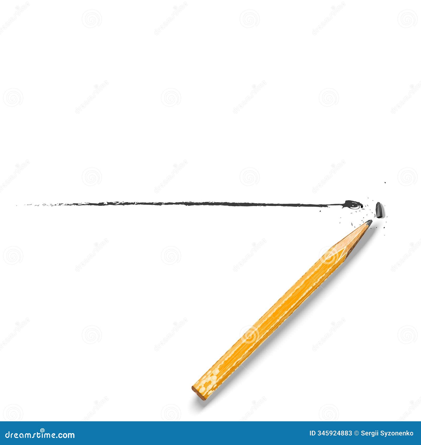 Underlining With A Red Line, Crossing Out Red Line - Vector ...