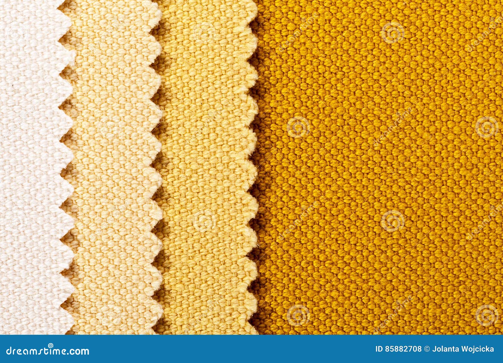 Composition of Colored Vertical Stripes of Serrated Cotton Fabric Stock ...