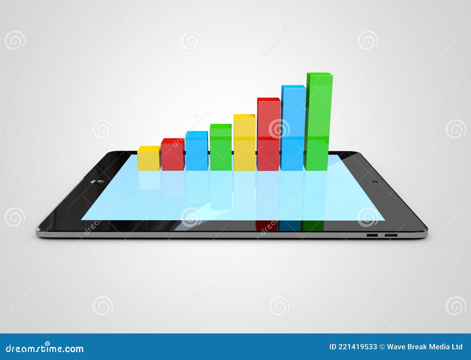 Block Graph Royalty-Free Stock Photography | CartoonDealer.com #5968145