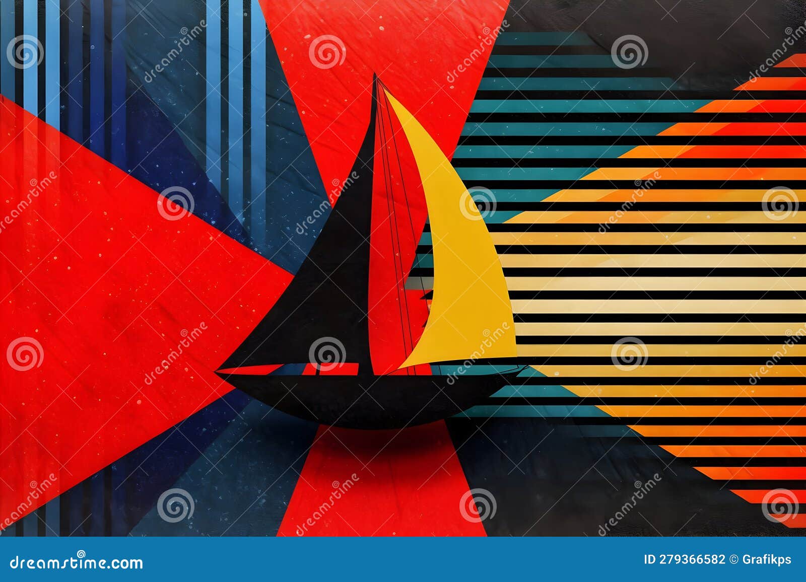 Abstract Multicolored Background Graphic: Energetic Colors and Dynamic ...