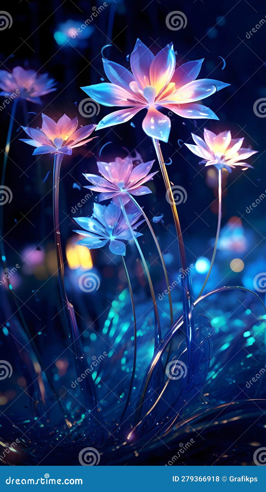 Abstract Multicolored Background Graphic: Energetic Colors and Dynamic ...