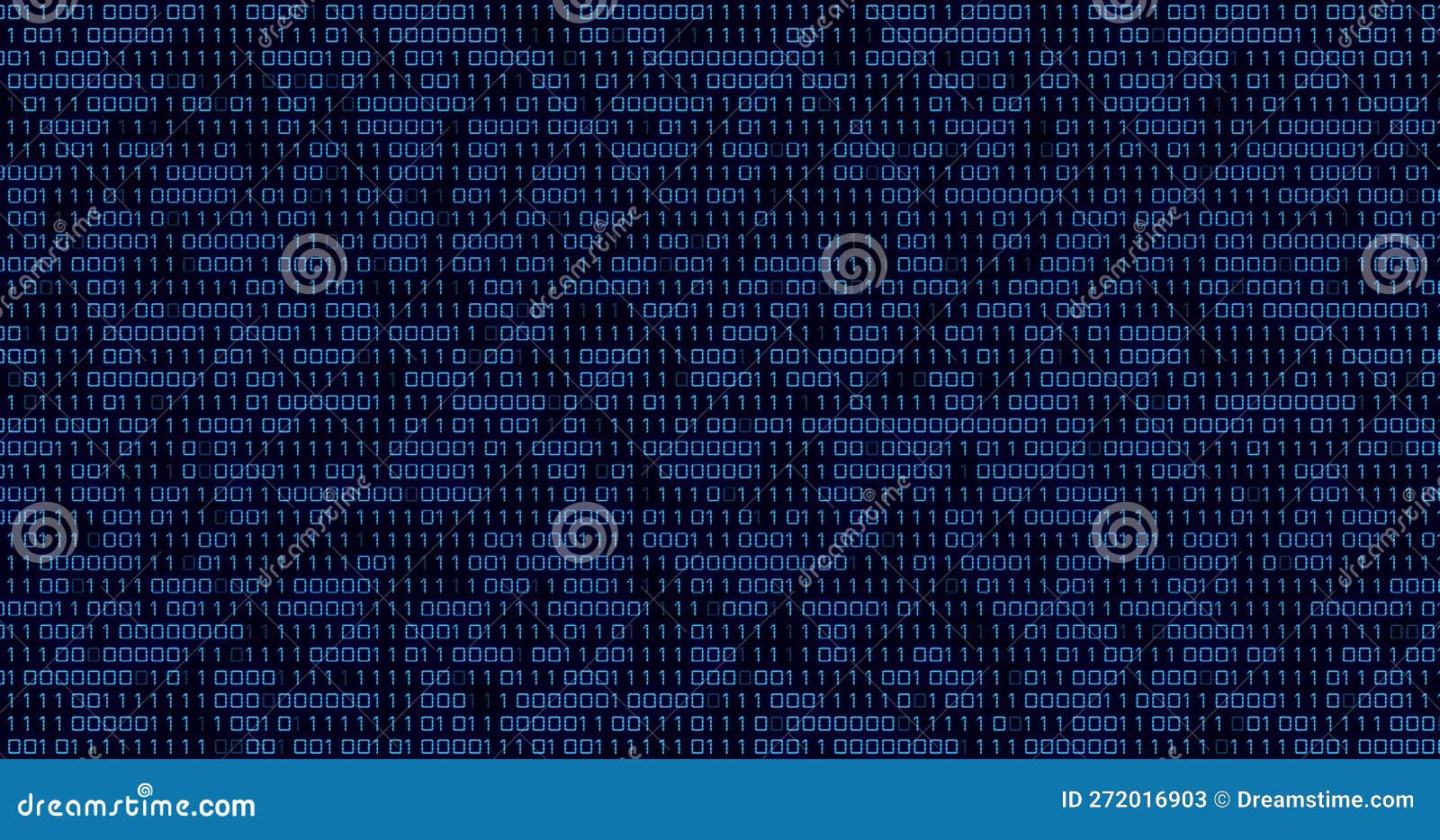 Composition of Data Processing on Black Background Stock Image - Image ...