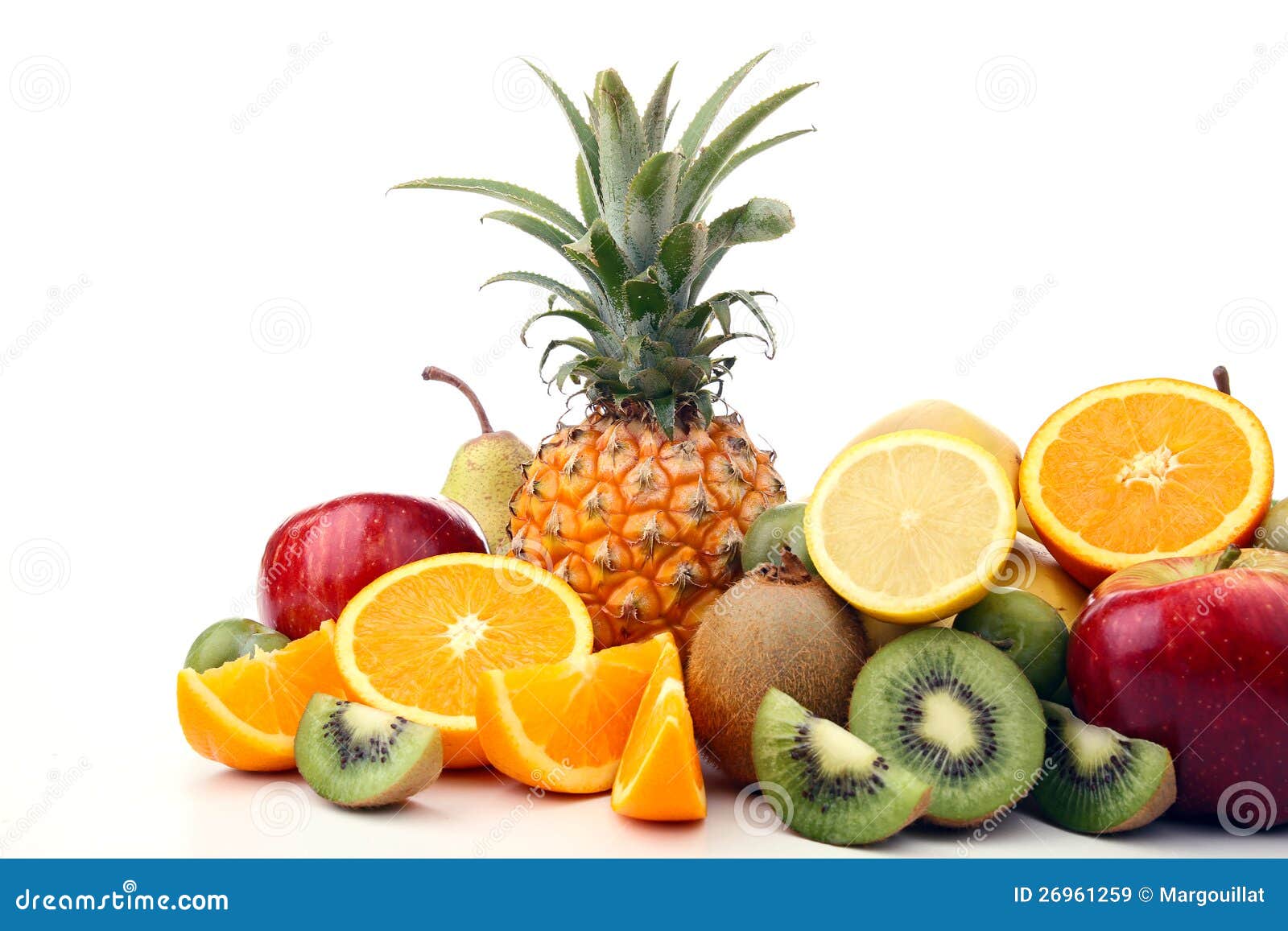 Composition des fruits image stock. Image du vivacité - 26961259