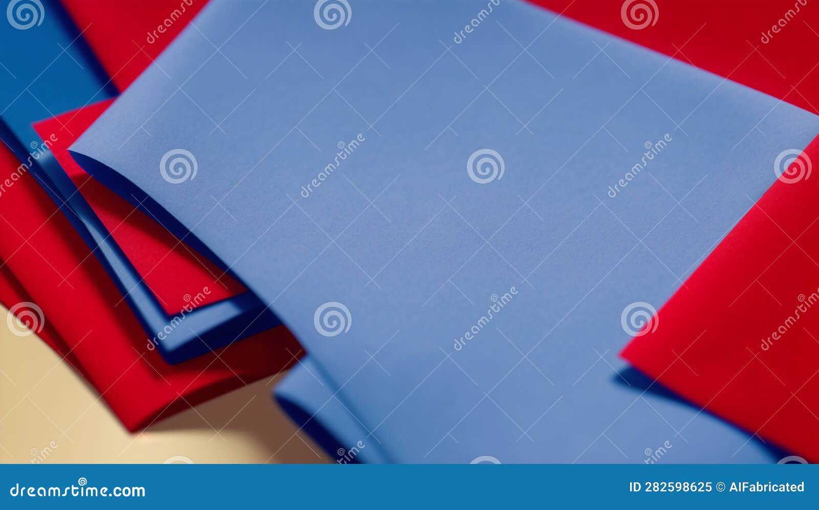 A Composition of a Detailed Image of a Folded Sheet of Paper Stock ...