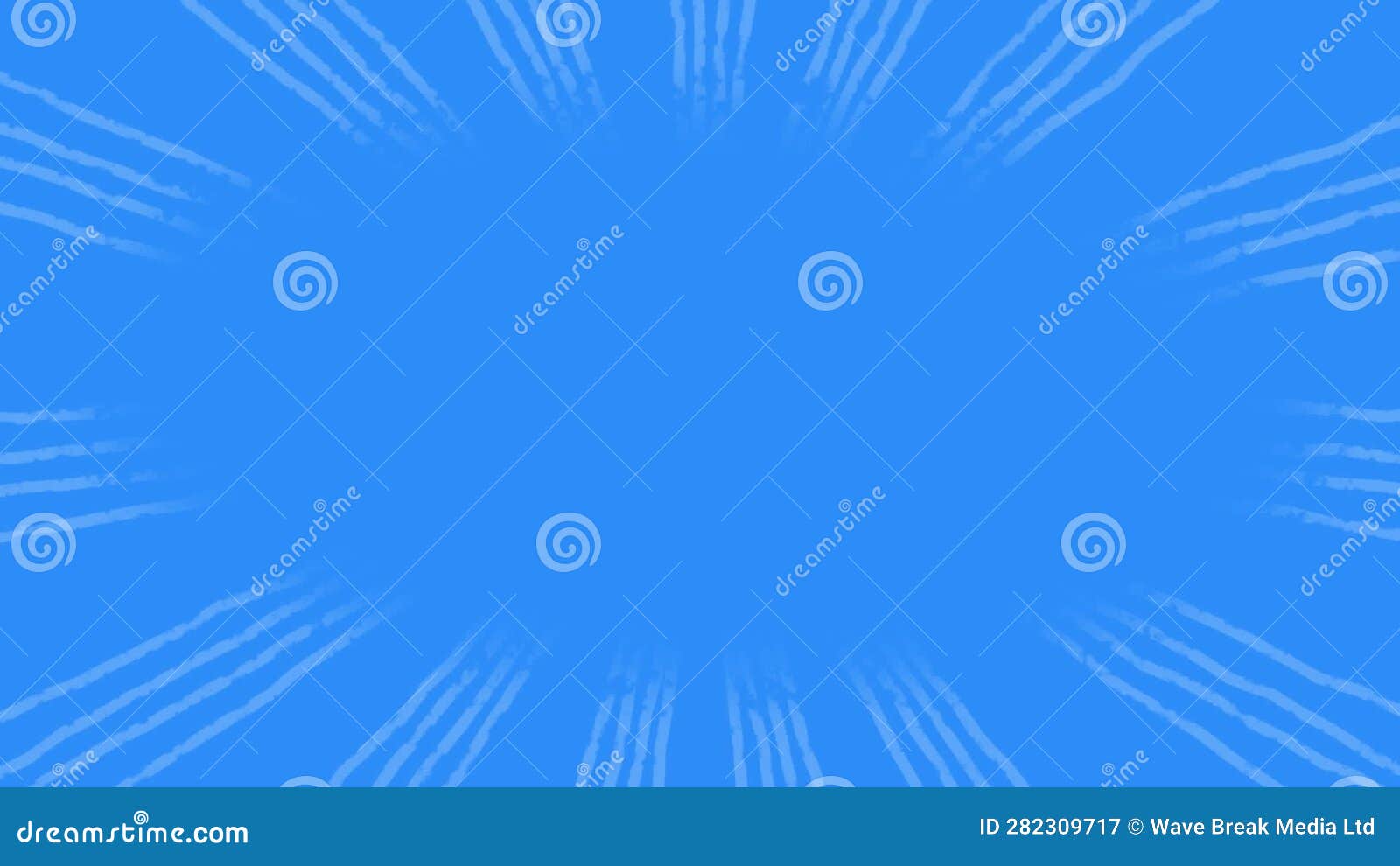 Composition of Different Shapes and Stripes Moving on Seamless Loop ...