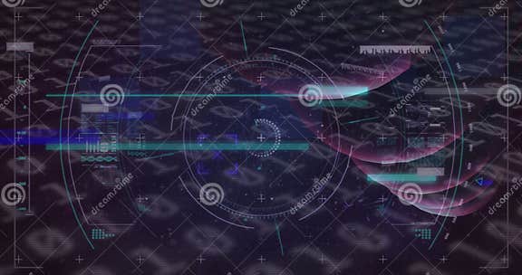 Composition of Dna Strand Over Binary Coding Data Processing Stock ... Composition of Dna Strand Over Binary Coding Data Processing Stock ...