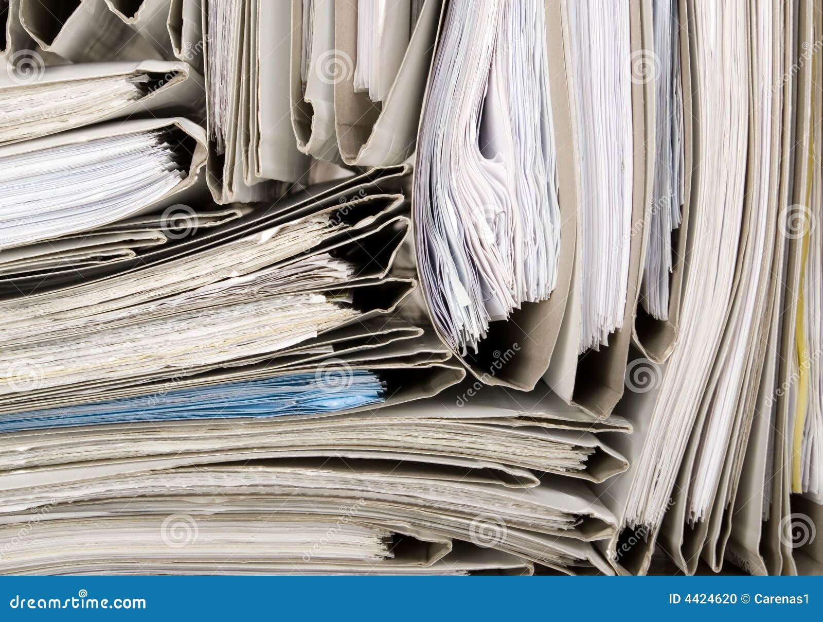 Composition of documents stock photo. Image of excess - 4424620