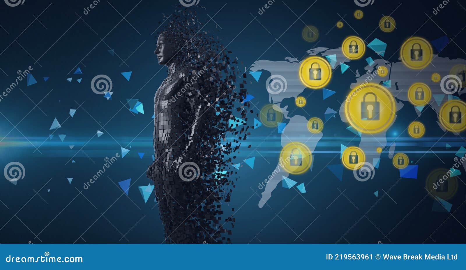 Metallic Human Skeleton And Minerals Royalty-Free Stock Photography ...