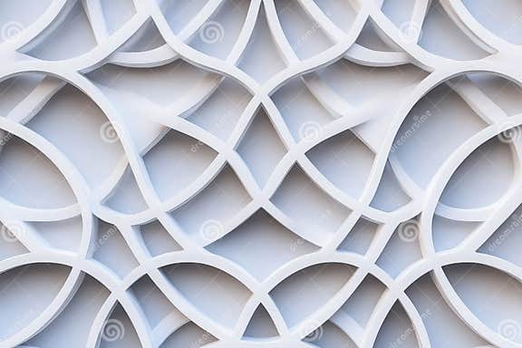 Minimalist Cutting Pattern Design Showcasing Solid Geometric Shapes in ...