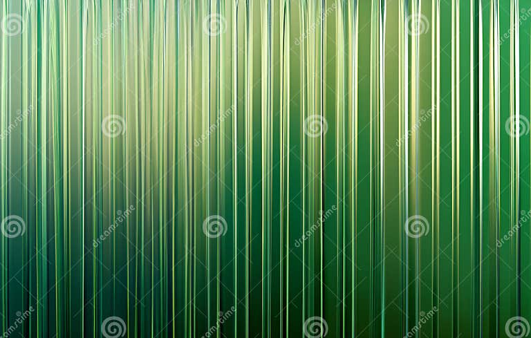 Abstract Reeded Glass Effect Background. Green Backdrop Stock Image ...