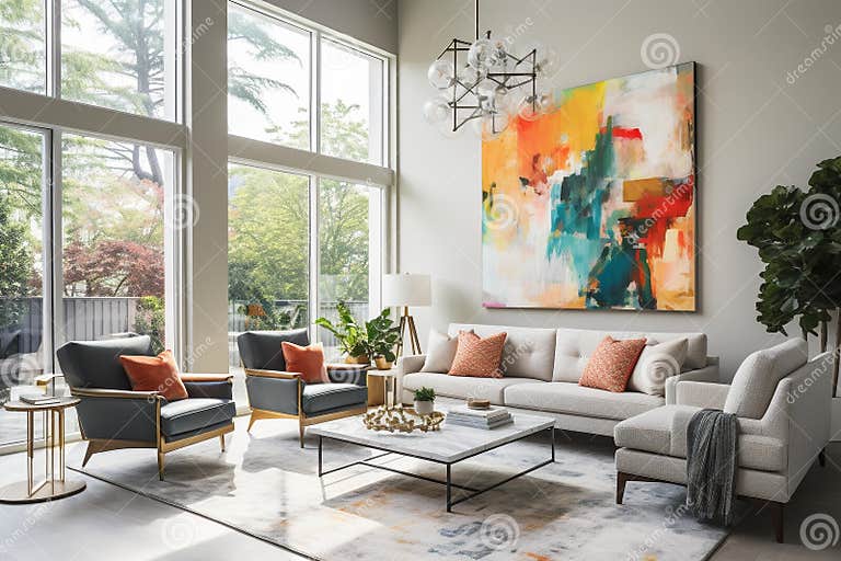 A Composition Featuring Multiple Layers of Abstraction that Create ...