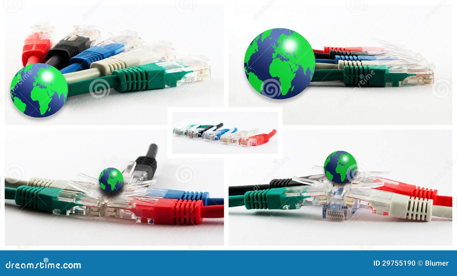 Lan connectors stock photo. Image of planet, network - 29755190