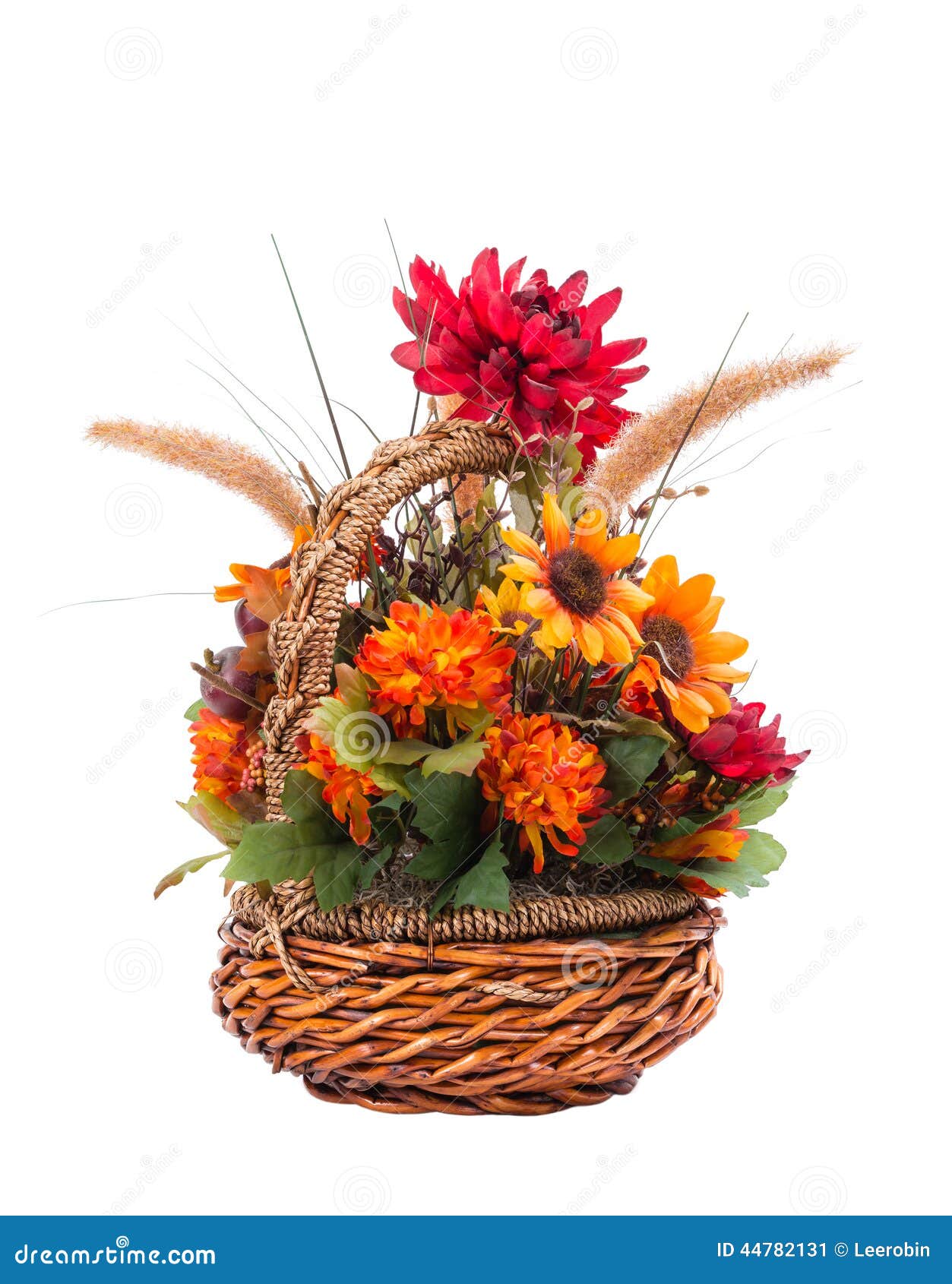 Composition Florale En Automne Image stock - Image du décoratif, brun ...